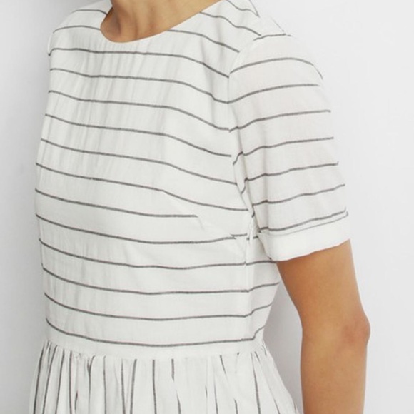 Mod Ref | Dresses | Mod Ref Billy Dress White And Black Striped | Poshmark